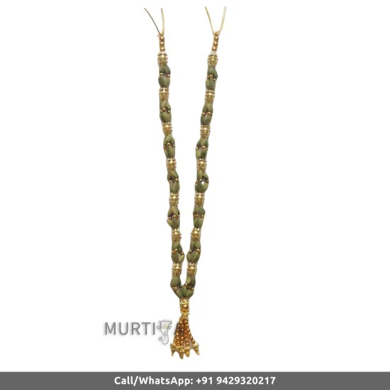 Welcome Guest Mala-Original Cardamom with gold beads Garland-2 Ft ...
