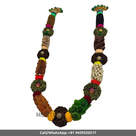Wedding Mala-Dry Fruit Garland-Marriage Couples Mala-Mala For God Photo ...